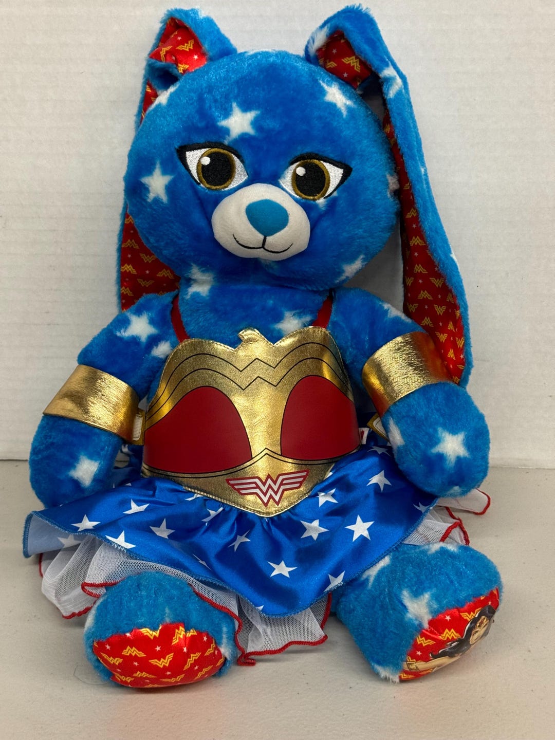 Wonder Woman Build-a-bear Plush Bunny - Etsy