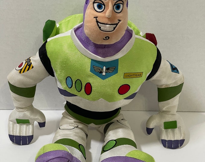 Buzz Lightyear Disney Plush - Etsy