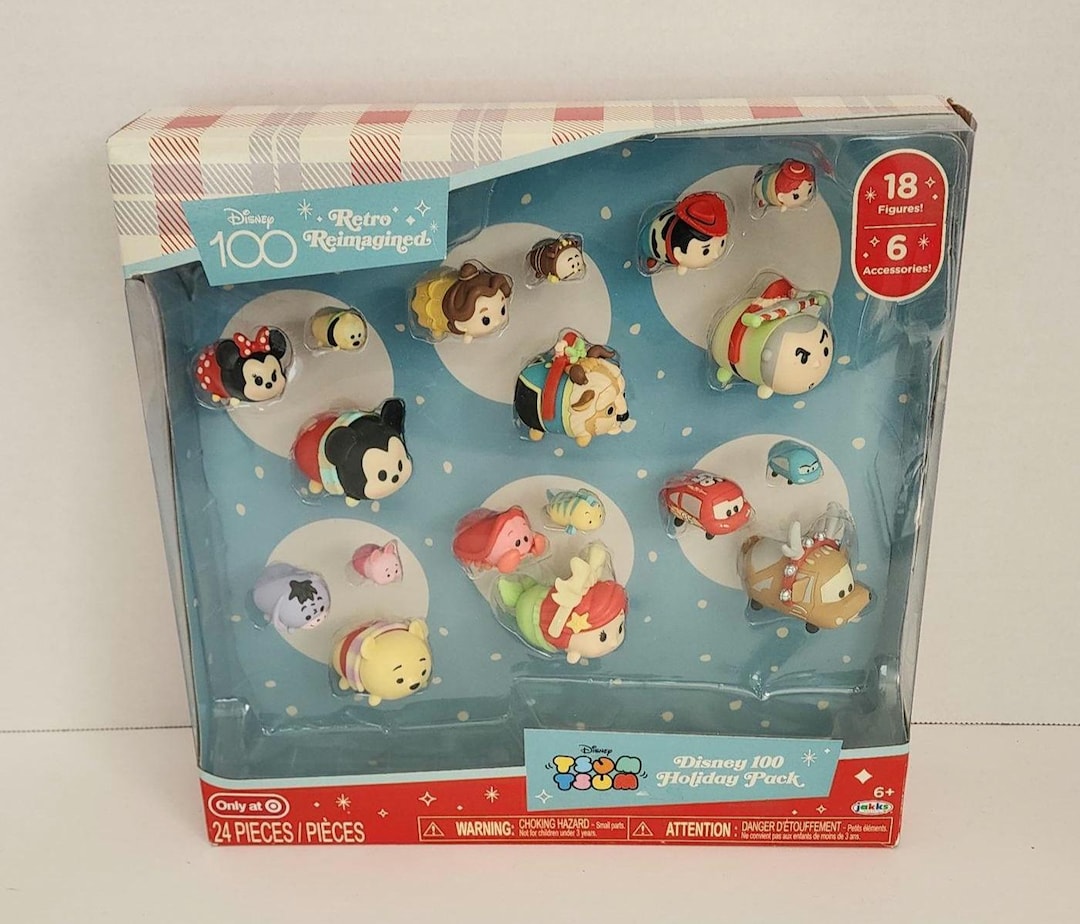 Disney 100 Tsum Tsum Holiday Pack Mint in Sealed Box - Etsy