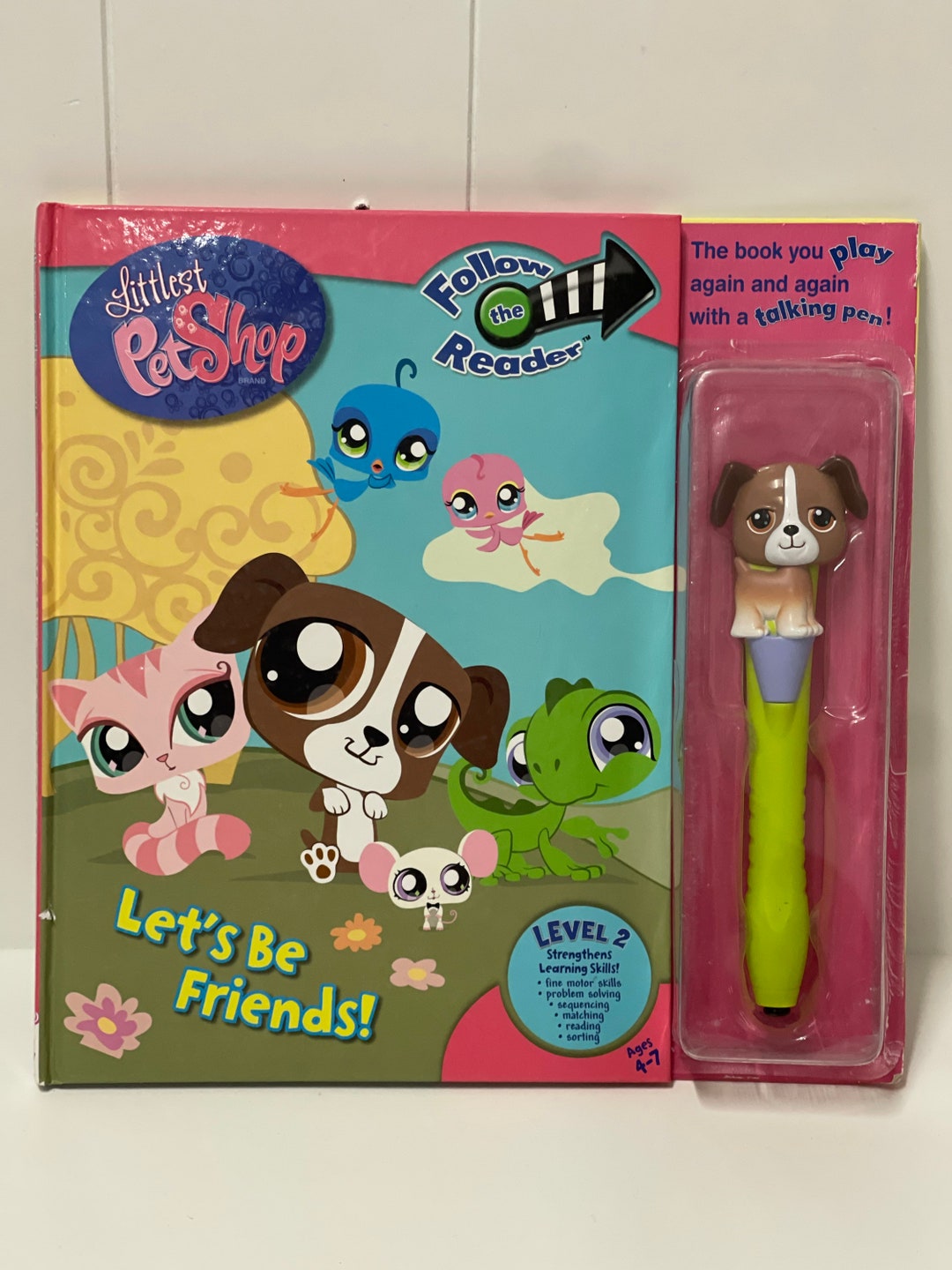 LPS Read a Long Book With Pen - Etsy