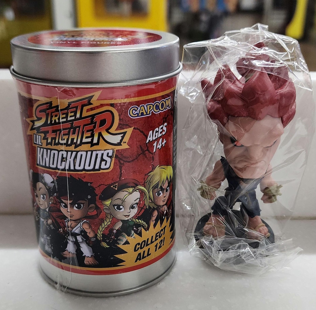 Street Fighter Lil Knockouts Akuma Vinyl Mystery Figure - Etsy