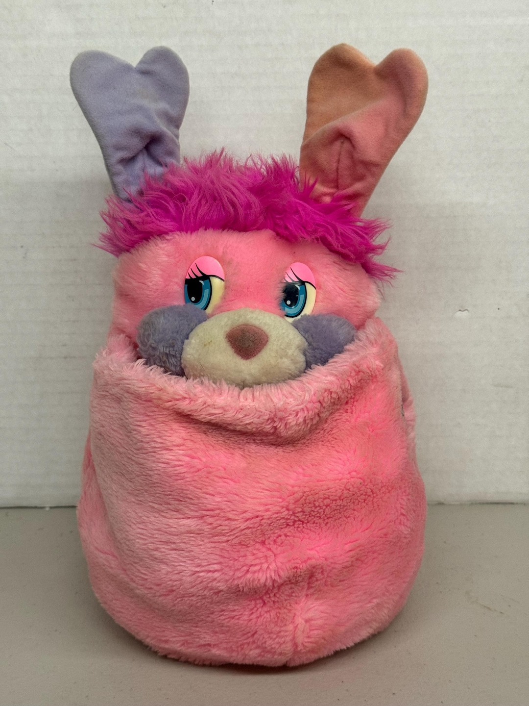 Vintage Pink Popples Plush - Etsy