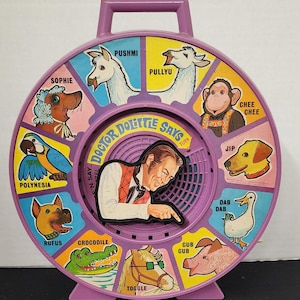 Vintage Mattel See N Say Doctor Dolittle Not Working - Etsy