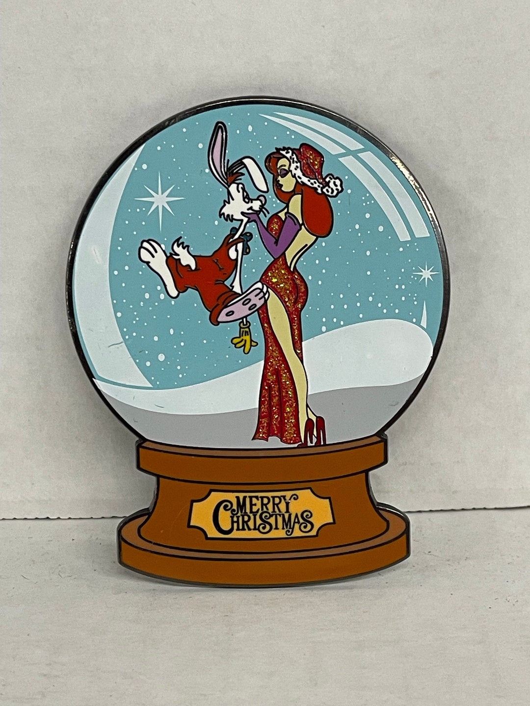 Large Fan Made Rodger Rabbit and Jessica Pin - Etsy