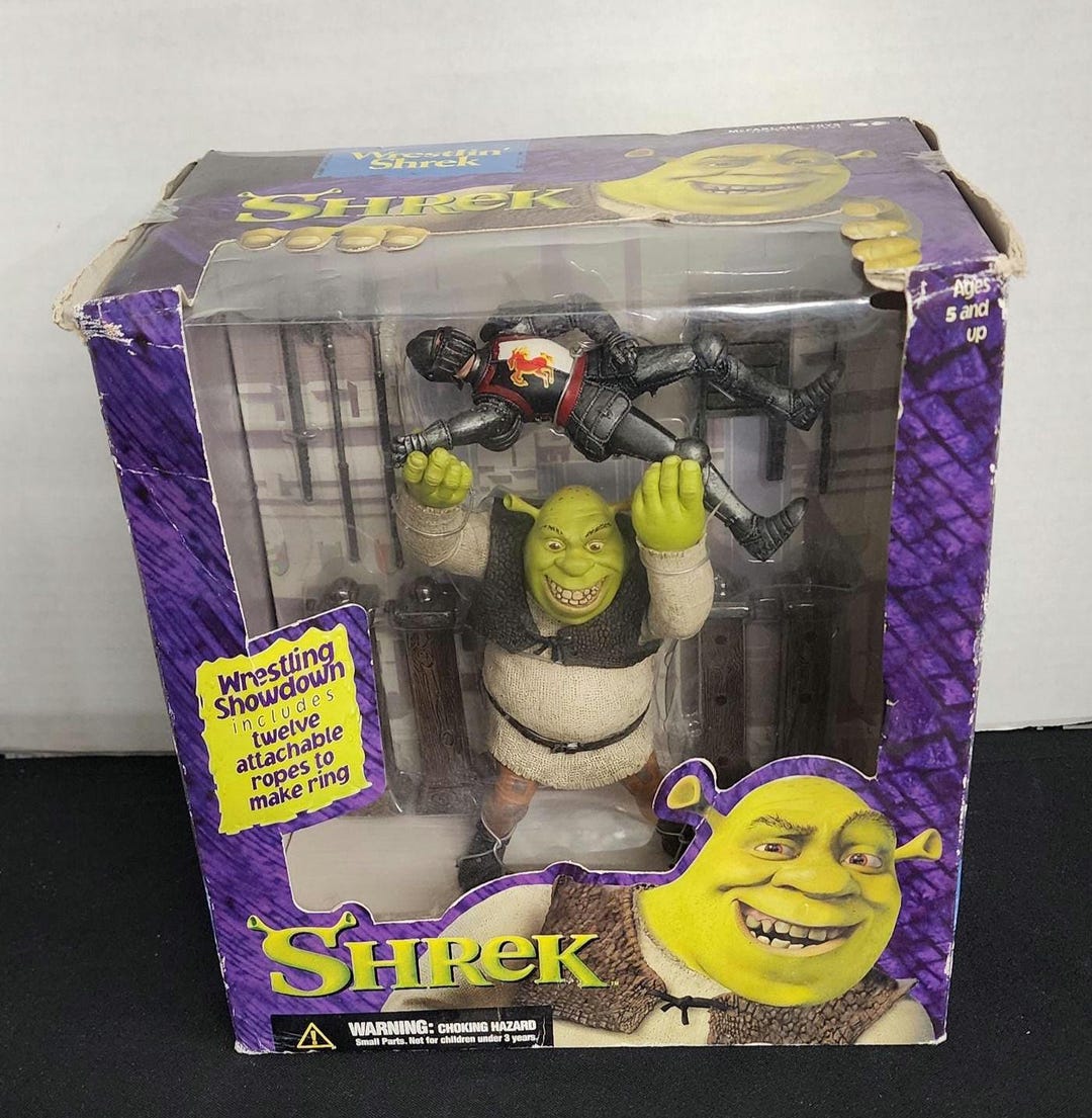 Mcfarlane Shrek Wrestling Wrestlin' Shrek Brand New in Box - Etsy