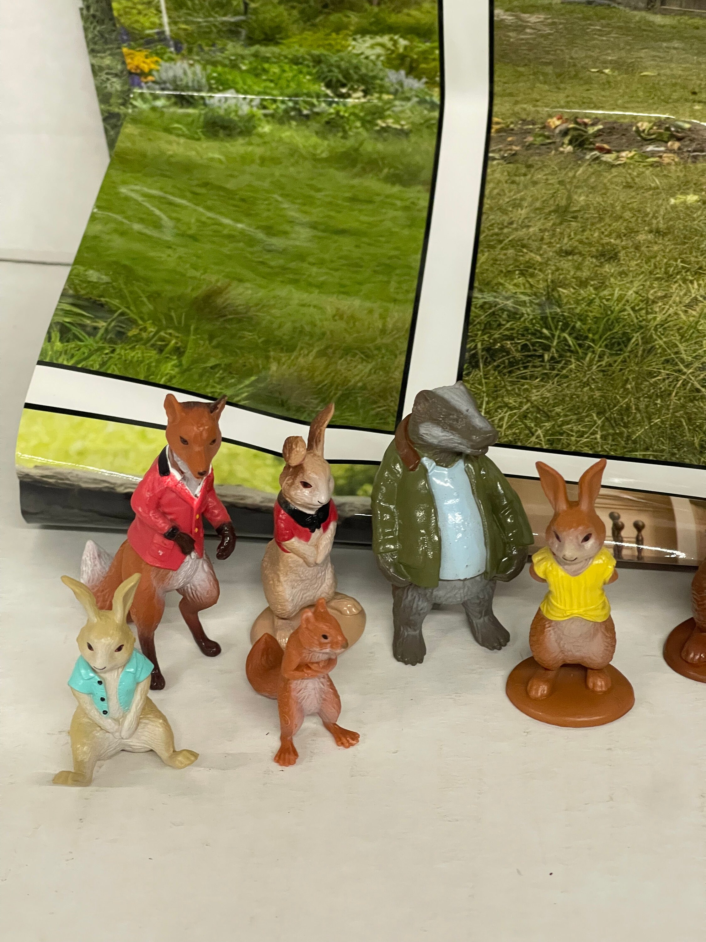 Peter Rabbit Play Mat With Figures - Etsy