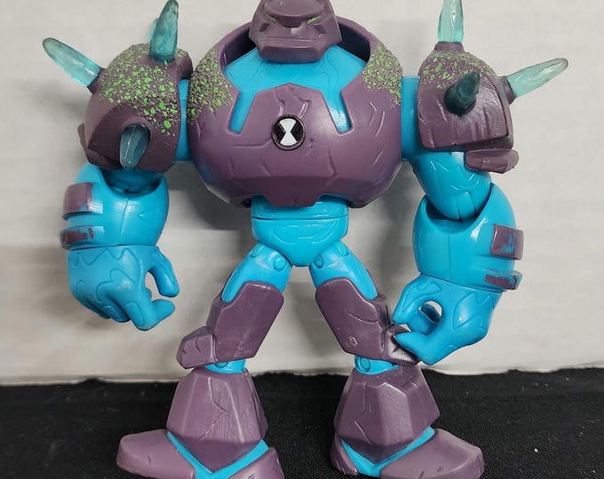 Ben 10 Omni-enhanced Shock Rock Action Figure - Etsy