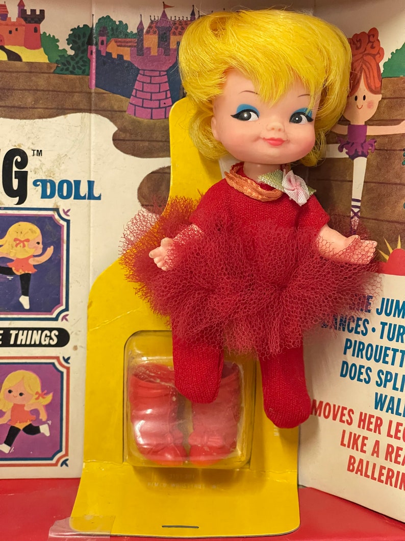 Betty Ballerina Finger Ding Doll - Etsy