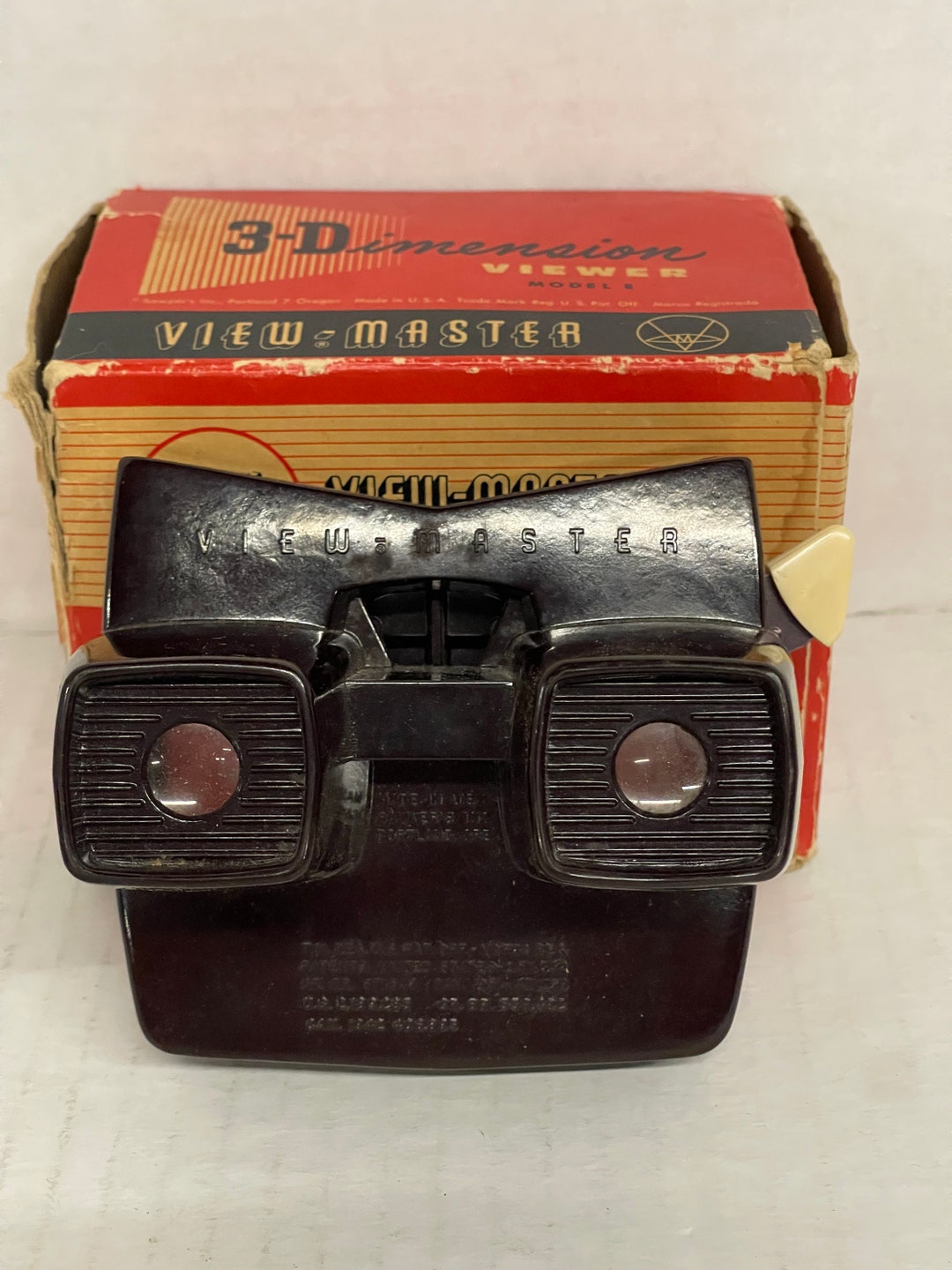 Vintage 3-D Viewmaster With Box Model E3 - Etsy