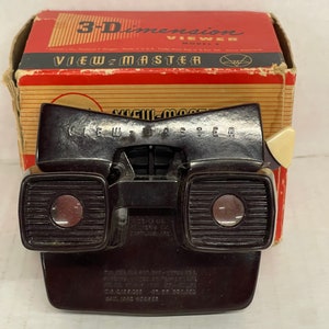 Vintage 3-D Viewmaster With Box Model E3 - Etsy