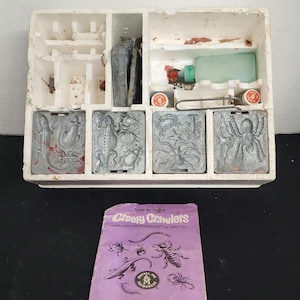 Vintage Mattel Creepy Crawlers Maker Pak 1 With Box and Molds - Etsy