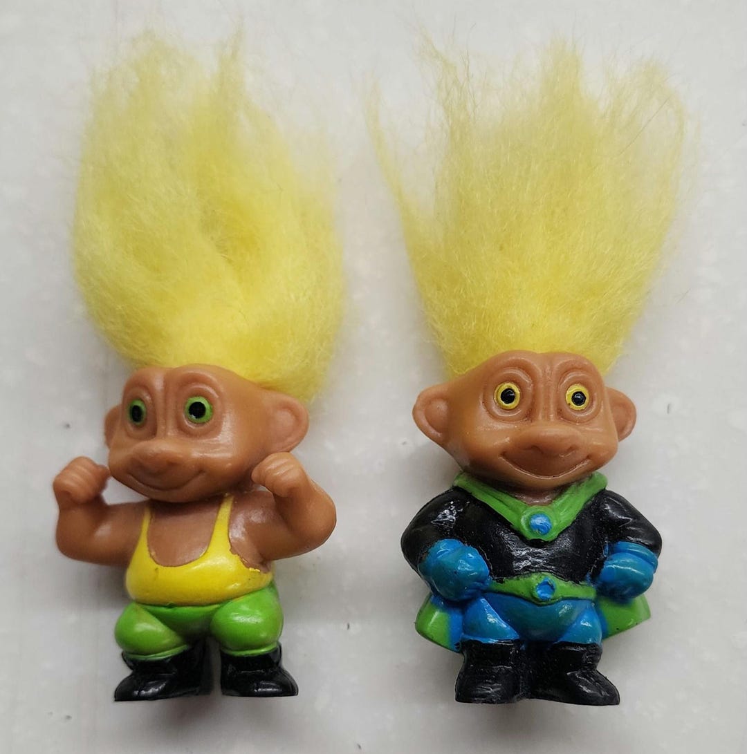 Vintage Super Troll and Muscle Troll - Etsy