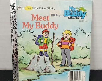 Vintage 1986 MY BUDDY A Real Pal Paper Doll Book With Buddy's Kid ...