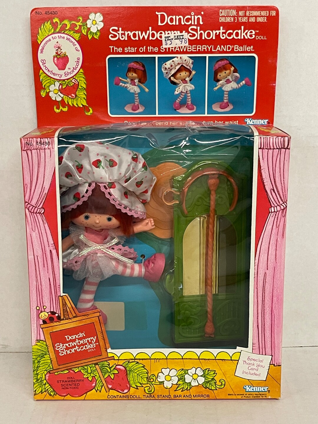 Dancing Ballerina Strawberry Shortcake Doll NIB - Etsy