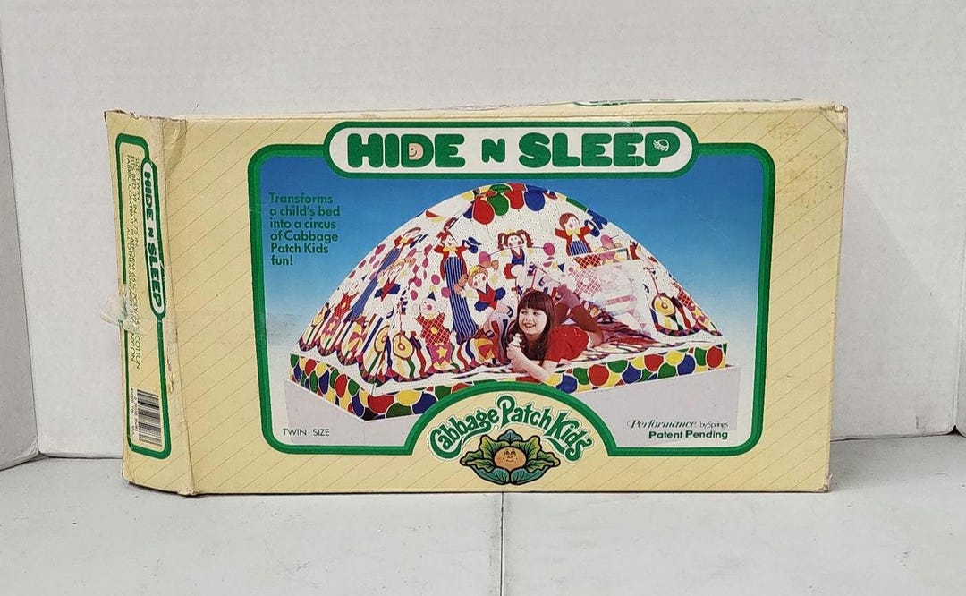 Vintage Cabbage Patch Kids Hide N Sleep Tent in Box - Etsy