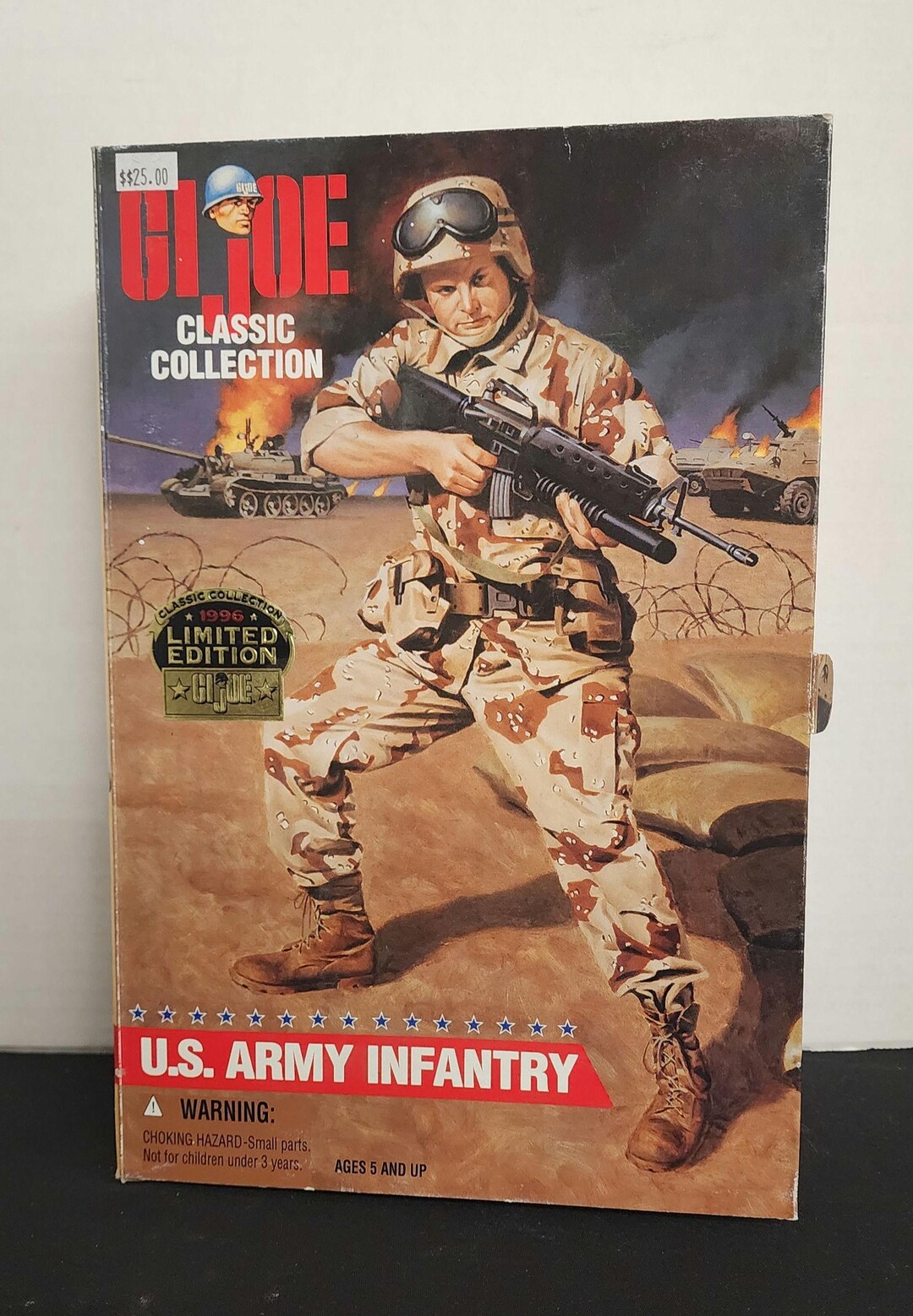 G.I. Joe Classic Collection 12" U.S. Army Infantry Figure Brand New in Box 1996 - Etsy