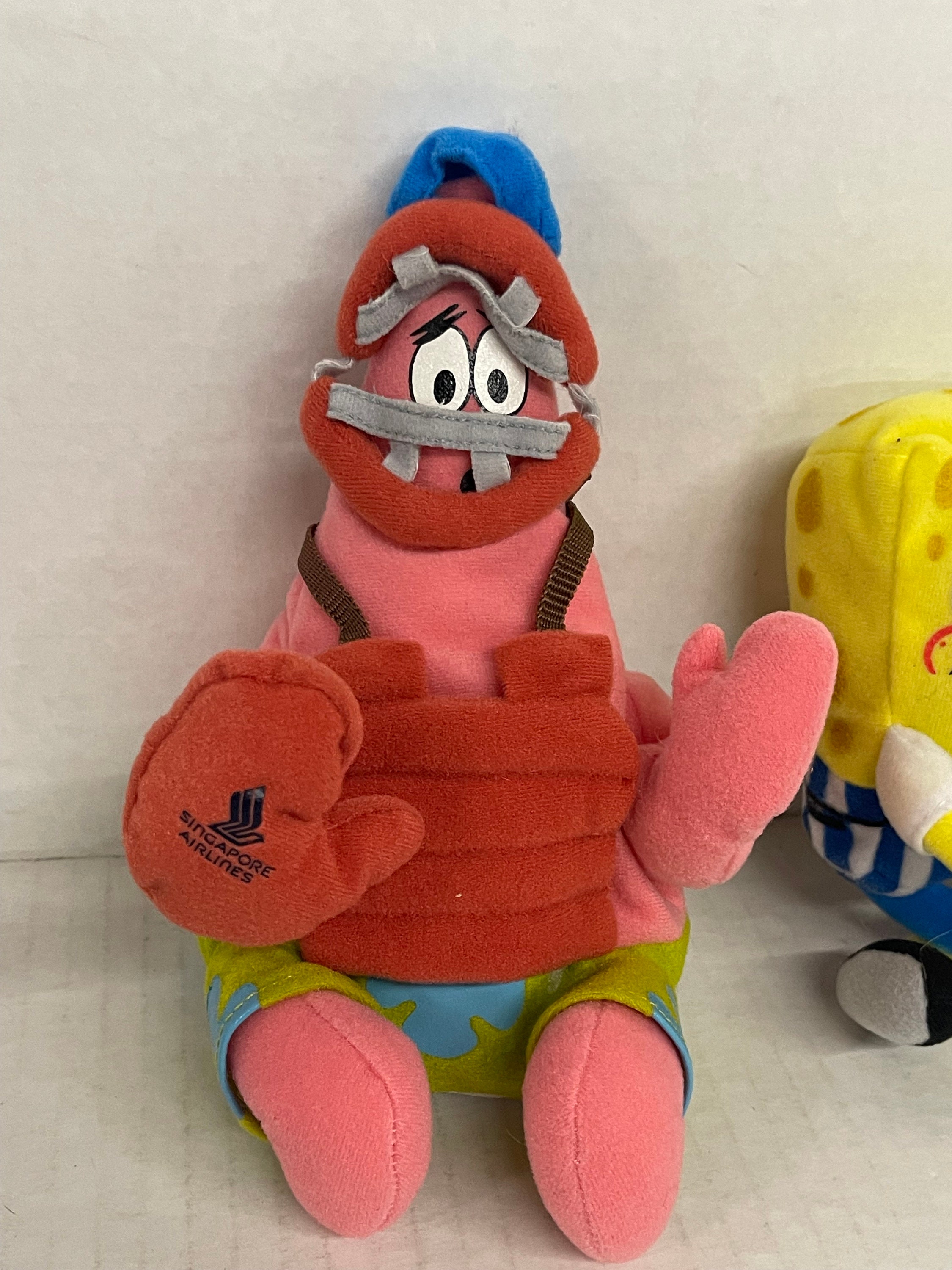 Spongebob and Patrick Baseball Beanie Plush Singapore Airlines Giveaway ...