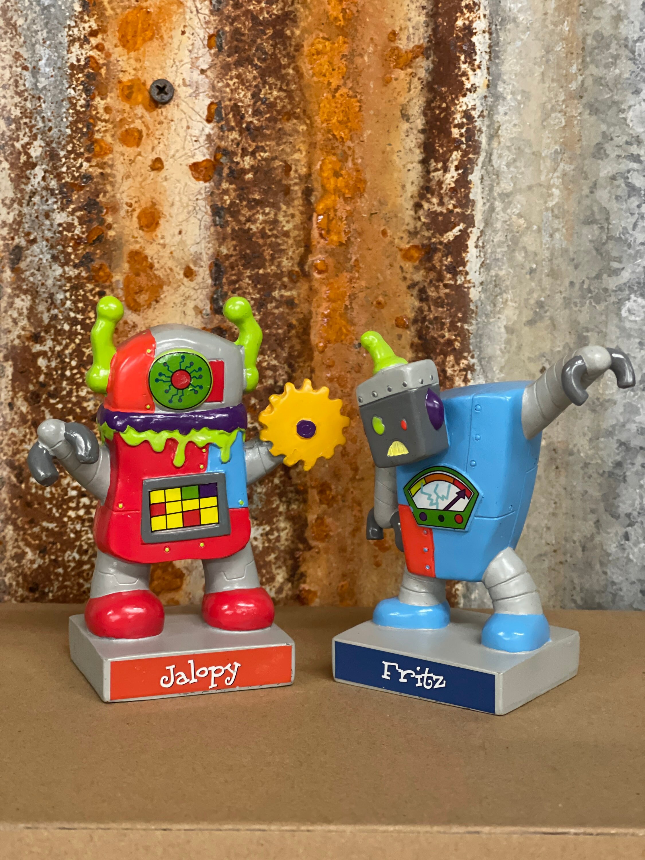 Nen Zombots Fritz and Jalopy Figures - Etsy