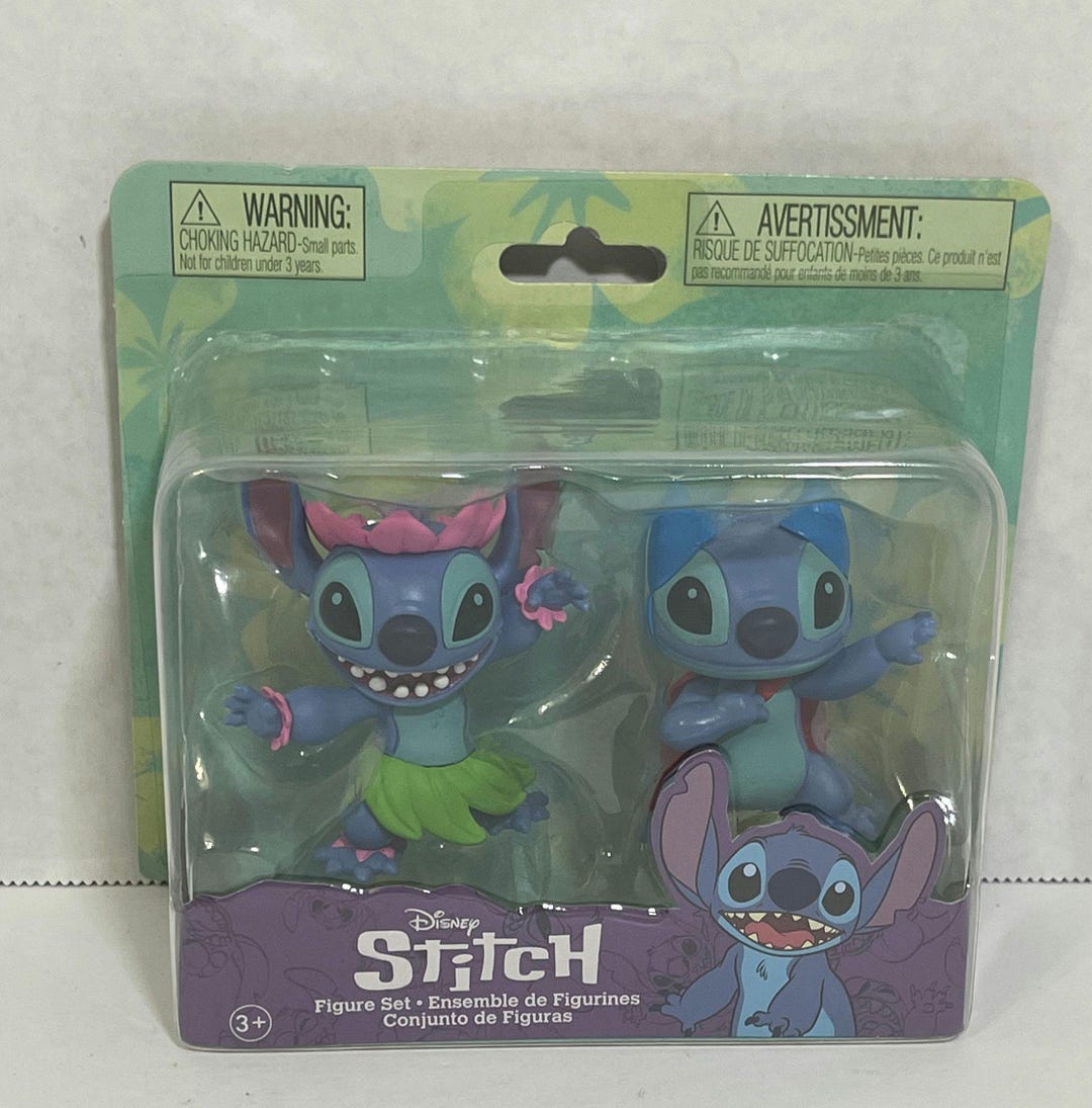 Disney Stitch Vinyl Figure 2 Pack - Etsy