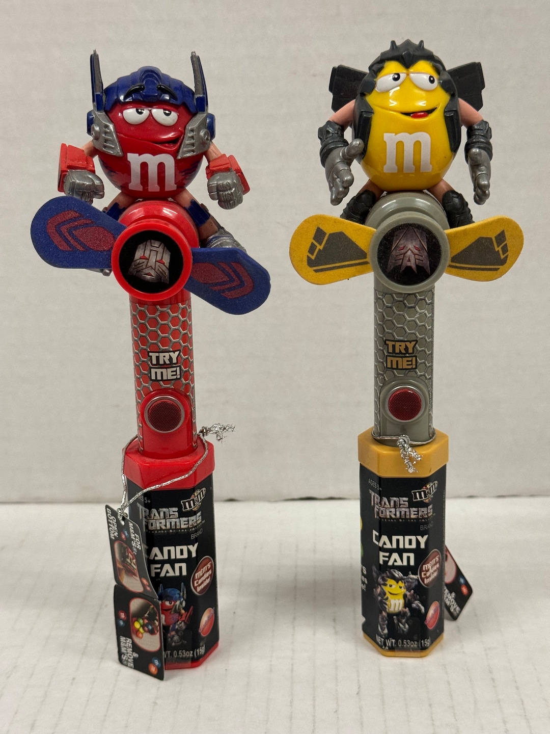 M&M Transformers Candy Dispenser Lot - Etsy