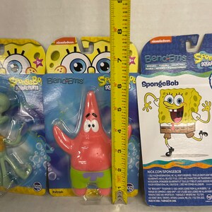 Spongebob Bend-ems Set - Etsy