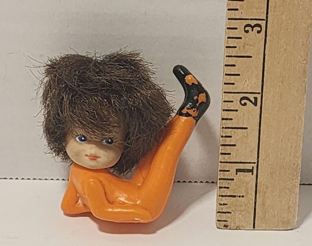 Vintage 1960’s Beatnik Doll Cake Topper - Etsy