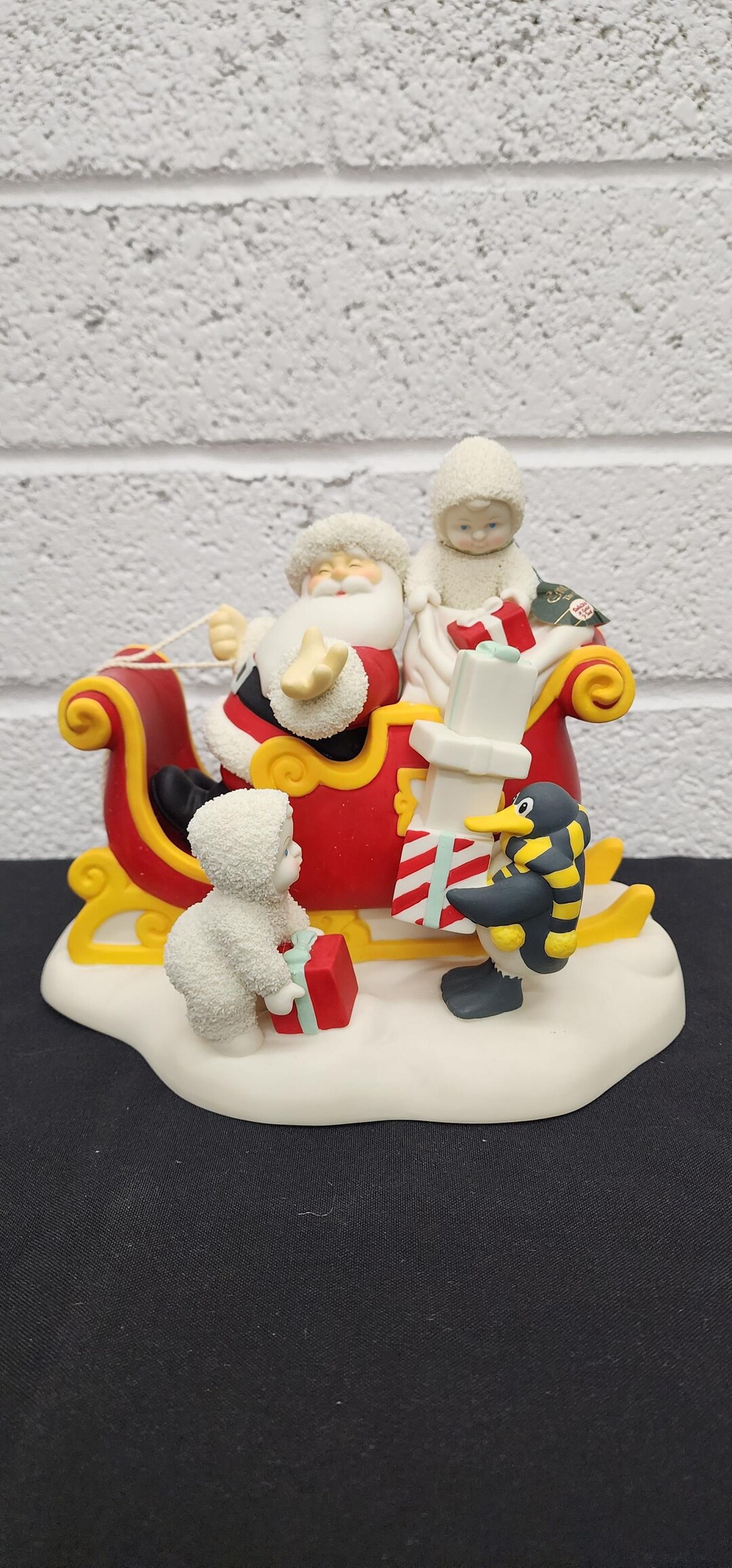 Snowbabies Santa Claus is Comin' to Town in Box Department 56 - Etsy