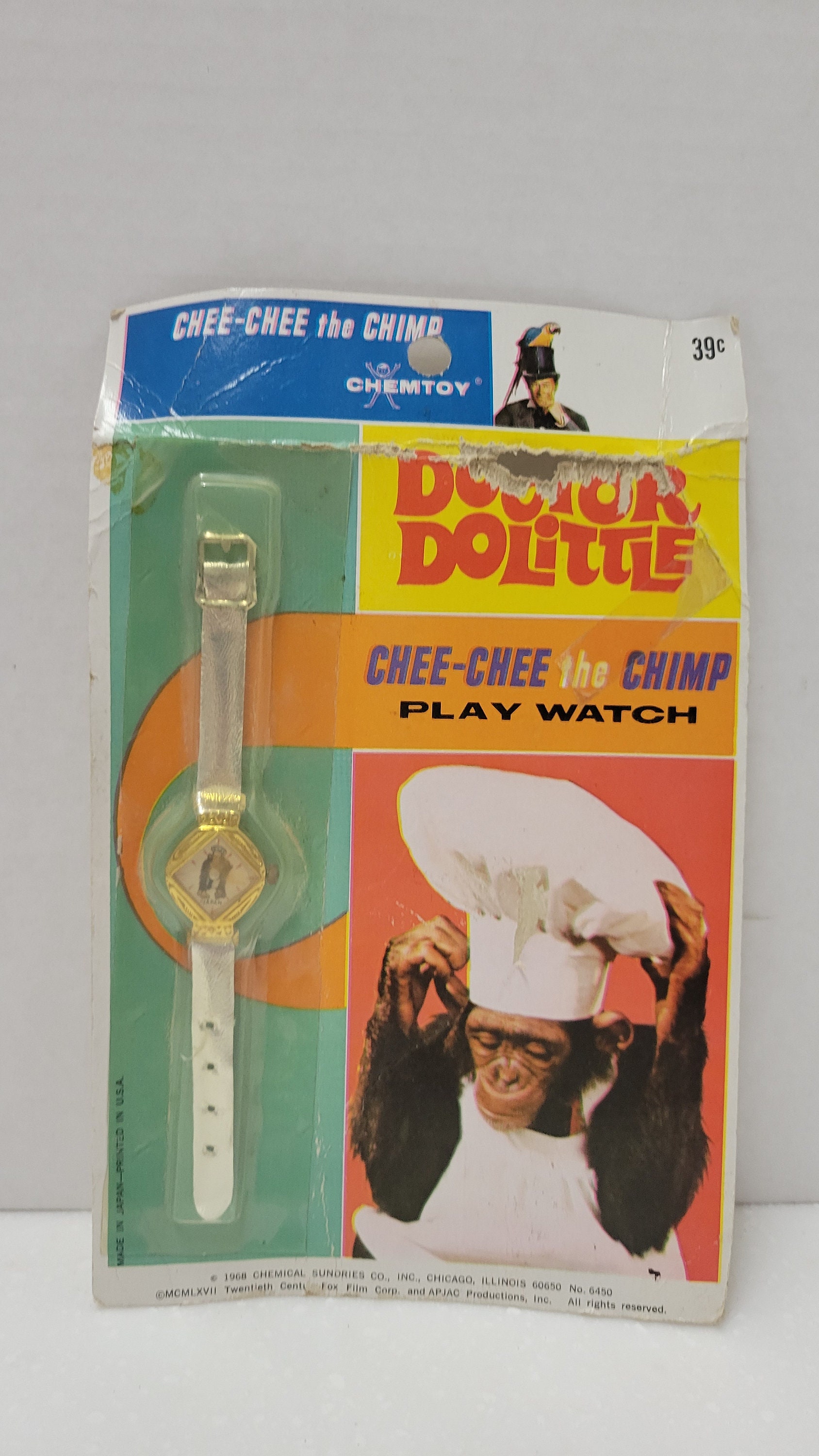 Doctor Dolittle Chee-chee the Chimp Play Watch MOC - Etsy