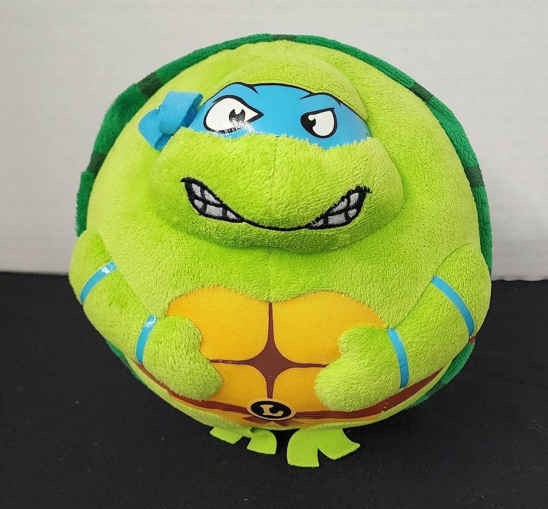 Ty TMNT Leonardo 8" Plush Ball - Etsy