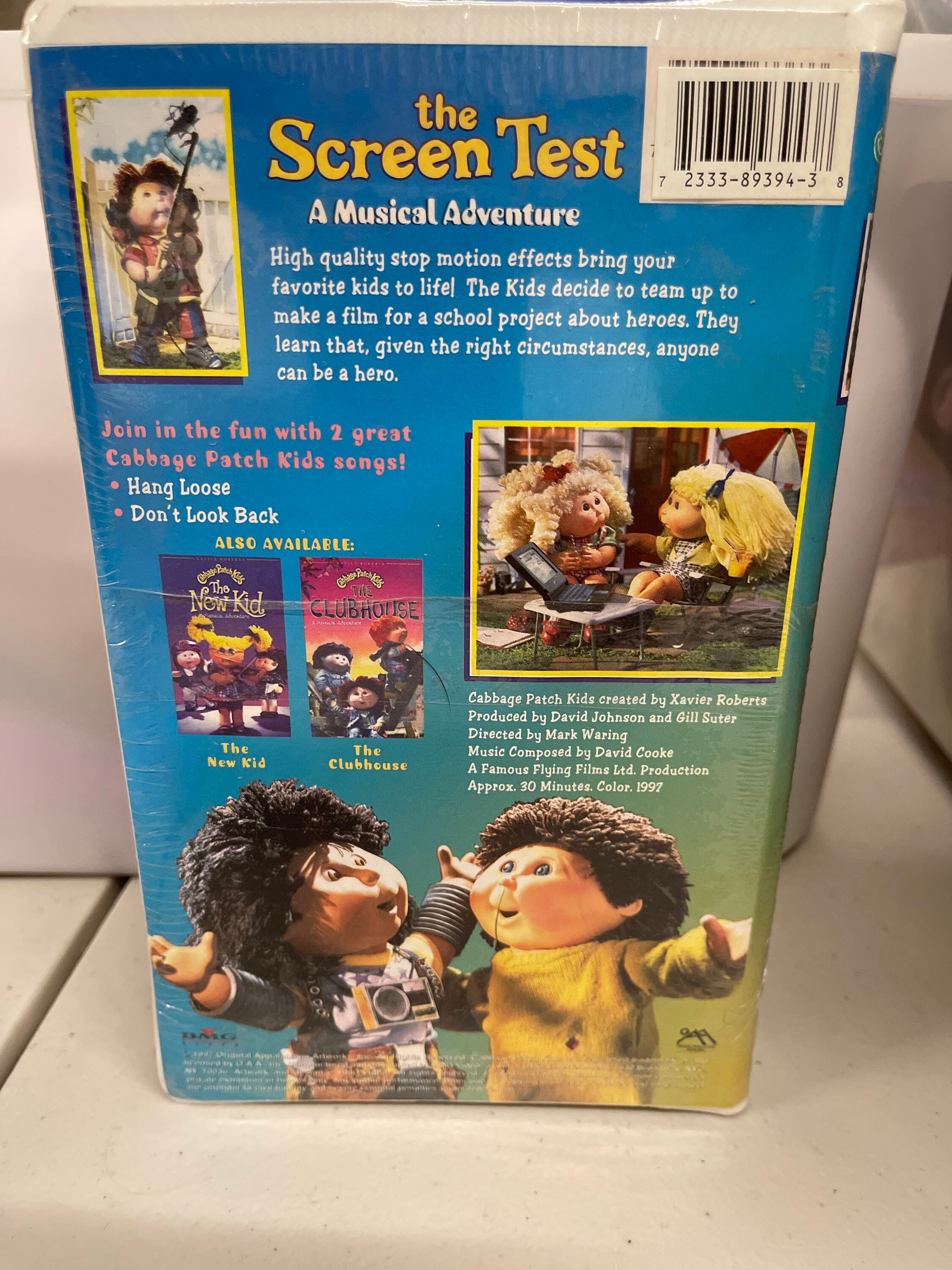 Cabbage Patch Kids the Screen Test VHS W/bonus - Etsy