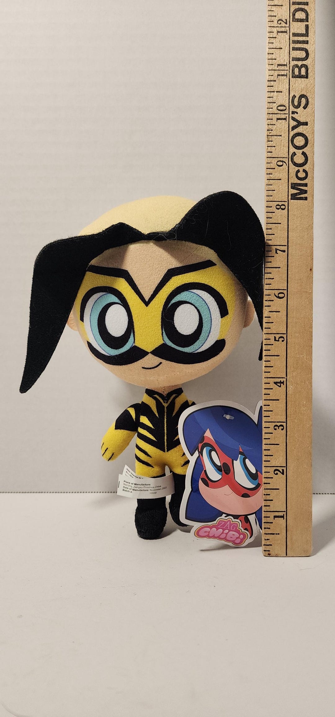 Miraculous Ladybug Zag Chibi Zoe Lee Vesperia New With Tag - Etsy