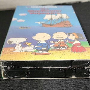 This is America Charlie Brown the Mayflower Voyagers VHS Factory Sealed ...