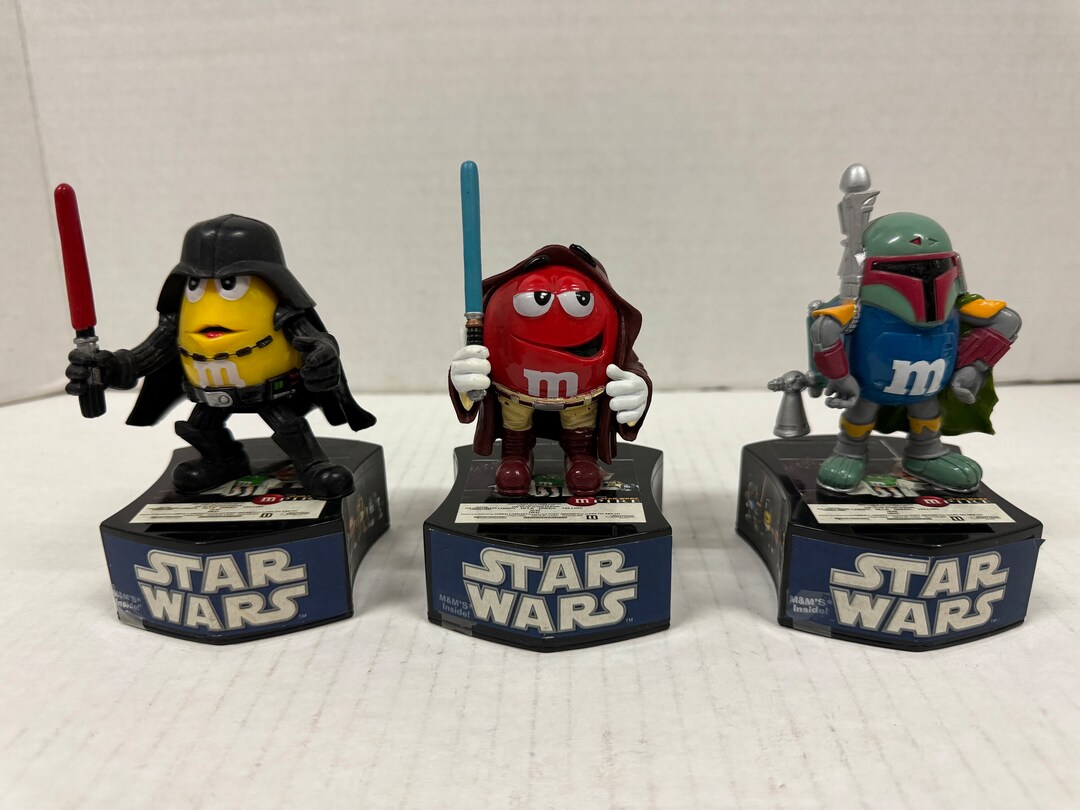 M&M Star Wars Candy Figure Lot - Etsy