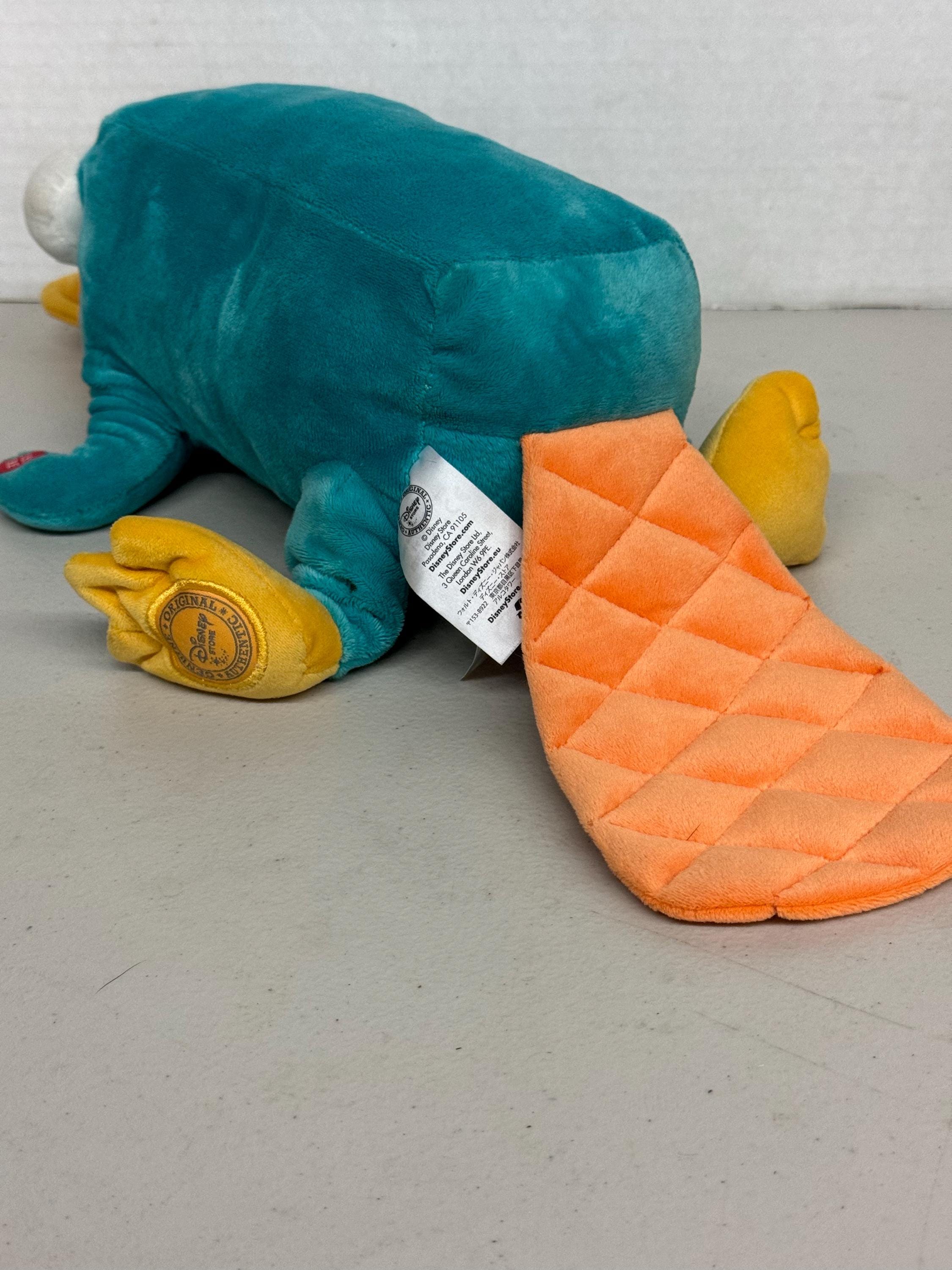 Perry the Platypus Disney Store Noise Making Plush - Etsy