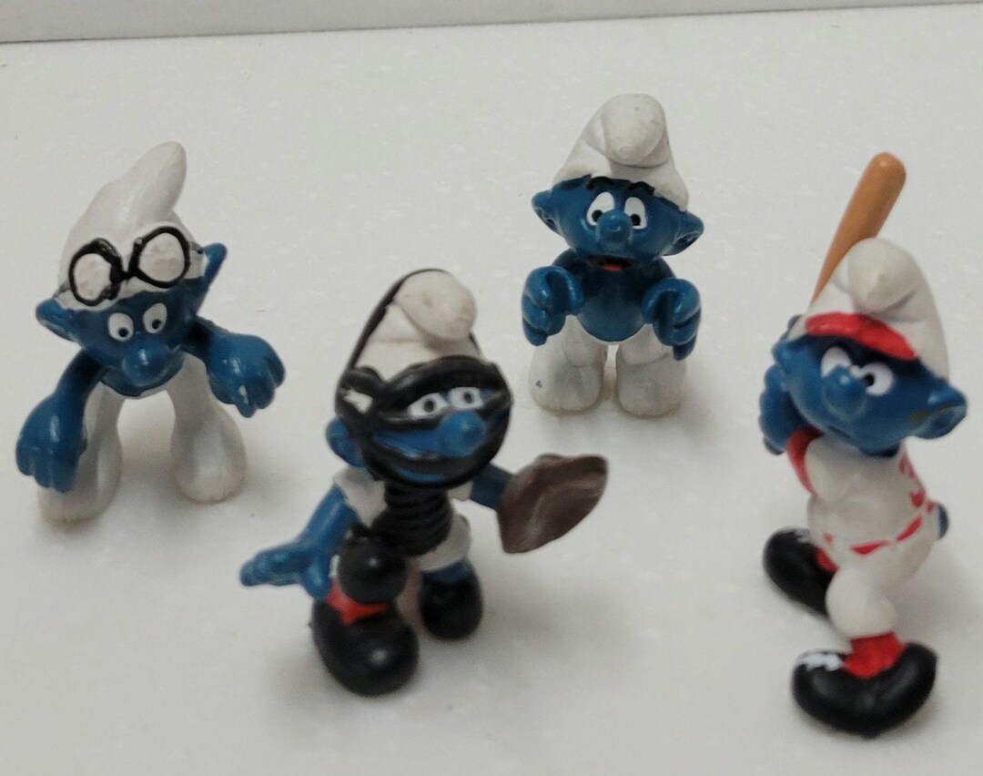 Smurfs Lot of 4 - Etsy