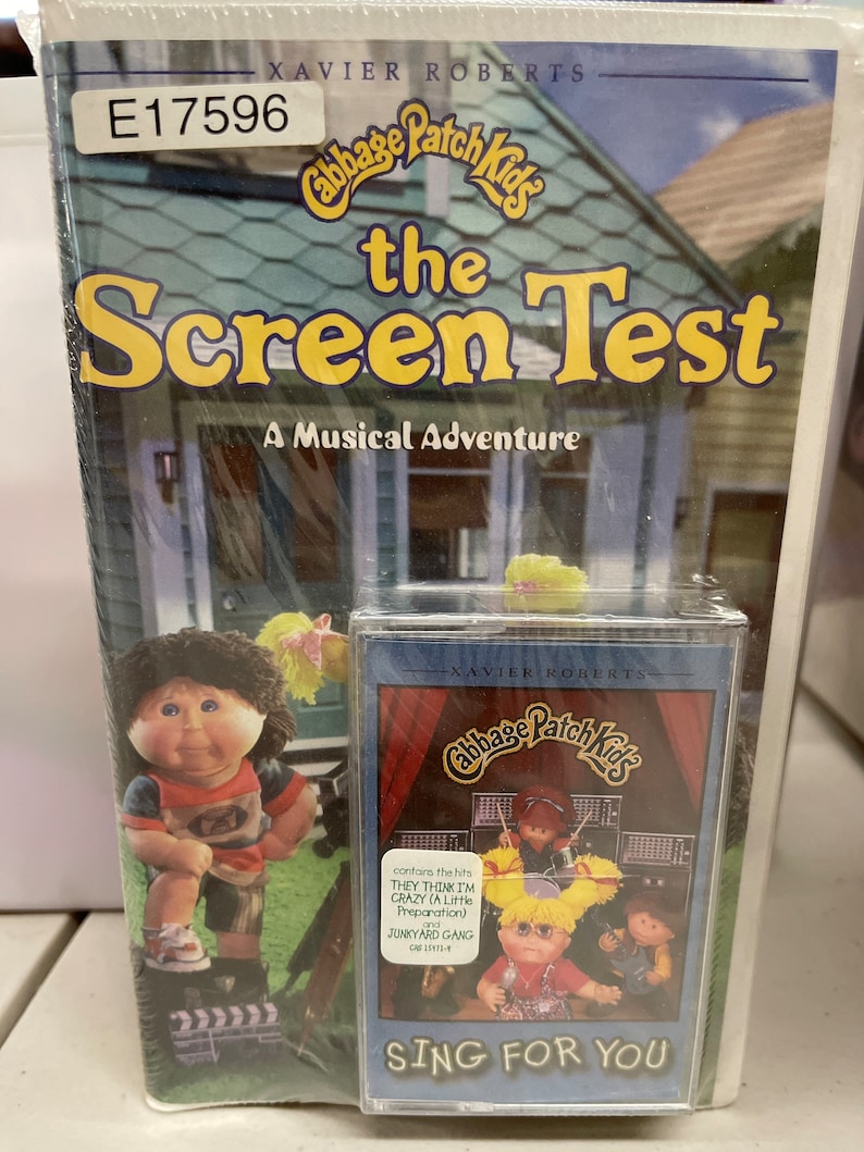 Cabbage Patch Kids the Screen Test VHS W/bonus - Etsy