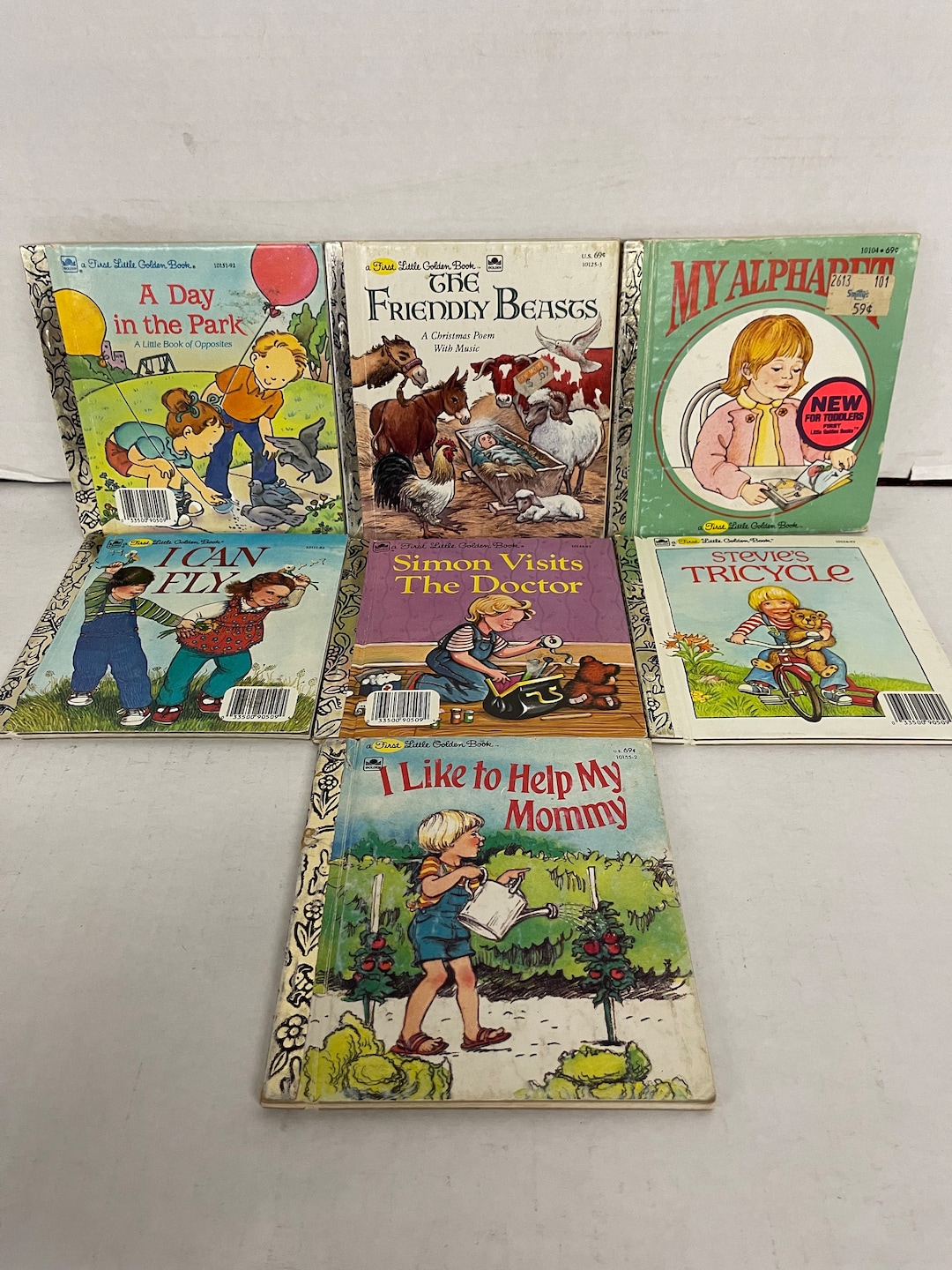 Vintage My First Little Golden Books Mixed Lot of 7 - Etsy