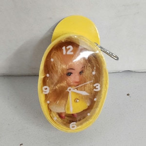 Vintage Clone Liddle Kiddle Style Doll Plastic Yellow Watch Case ...