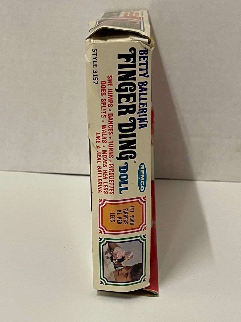 Betty Ballerina Finger Ding Doll - Etsy