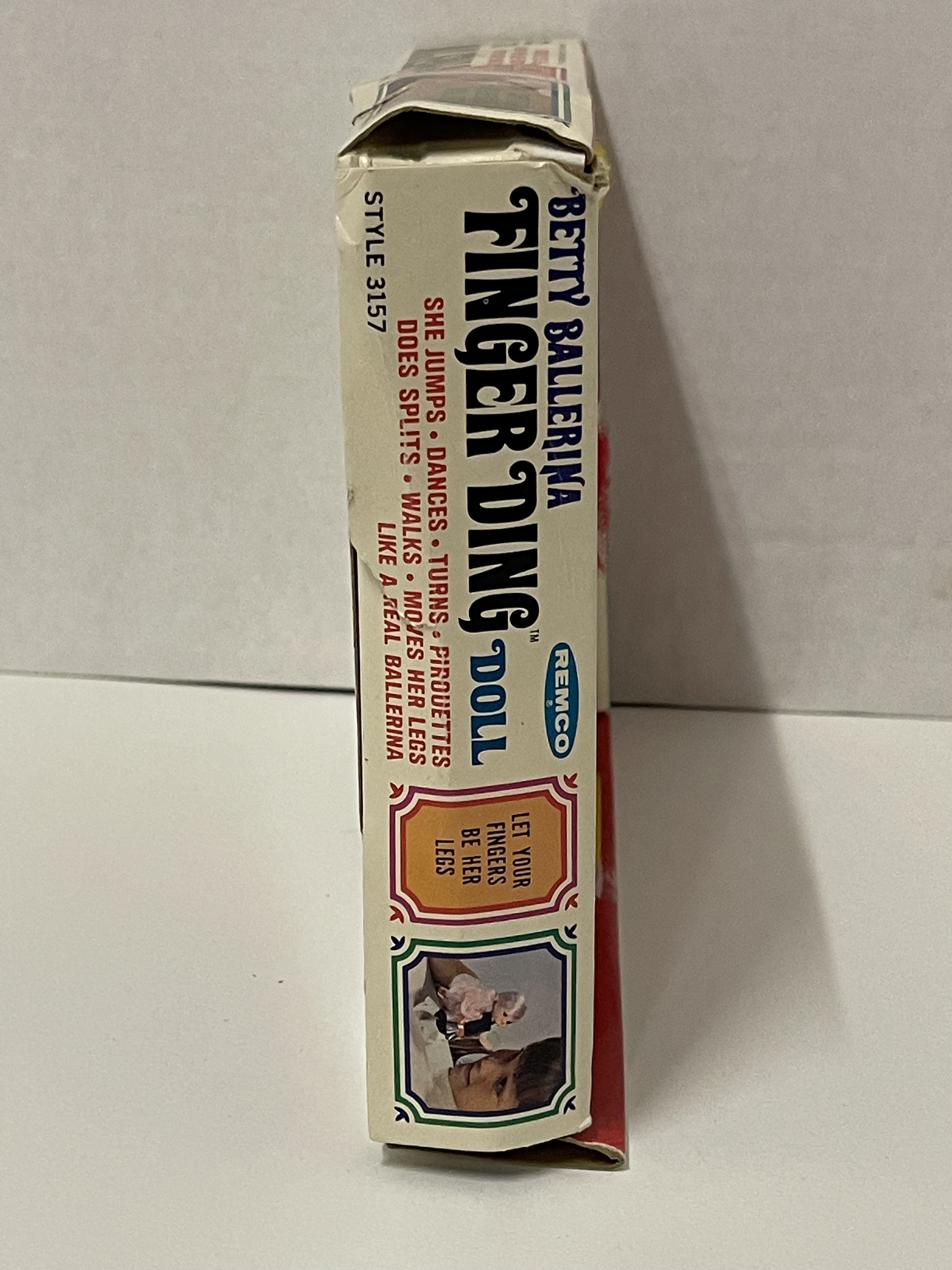 Betty Ballerina Finger Ding Doll - Etsy