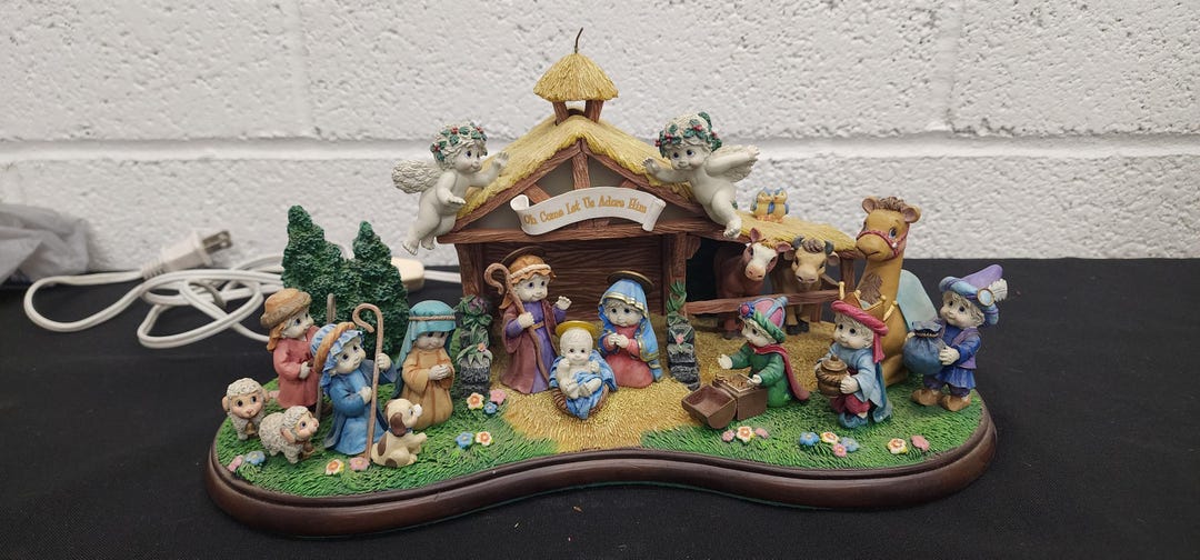 Cast Art Dreamsicles Nativity Set - Etsy