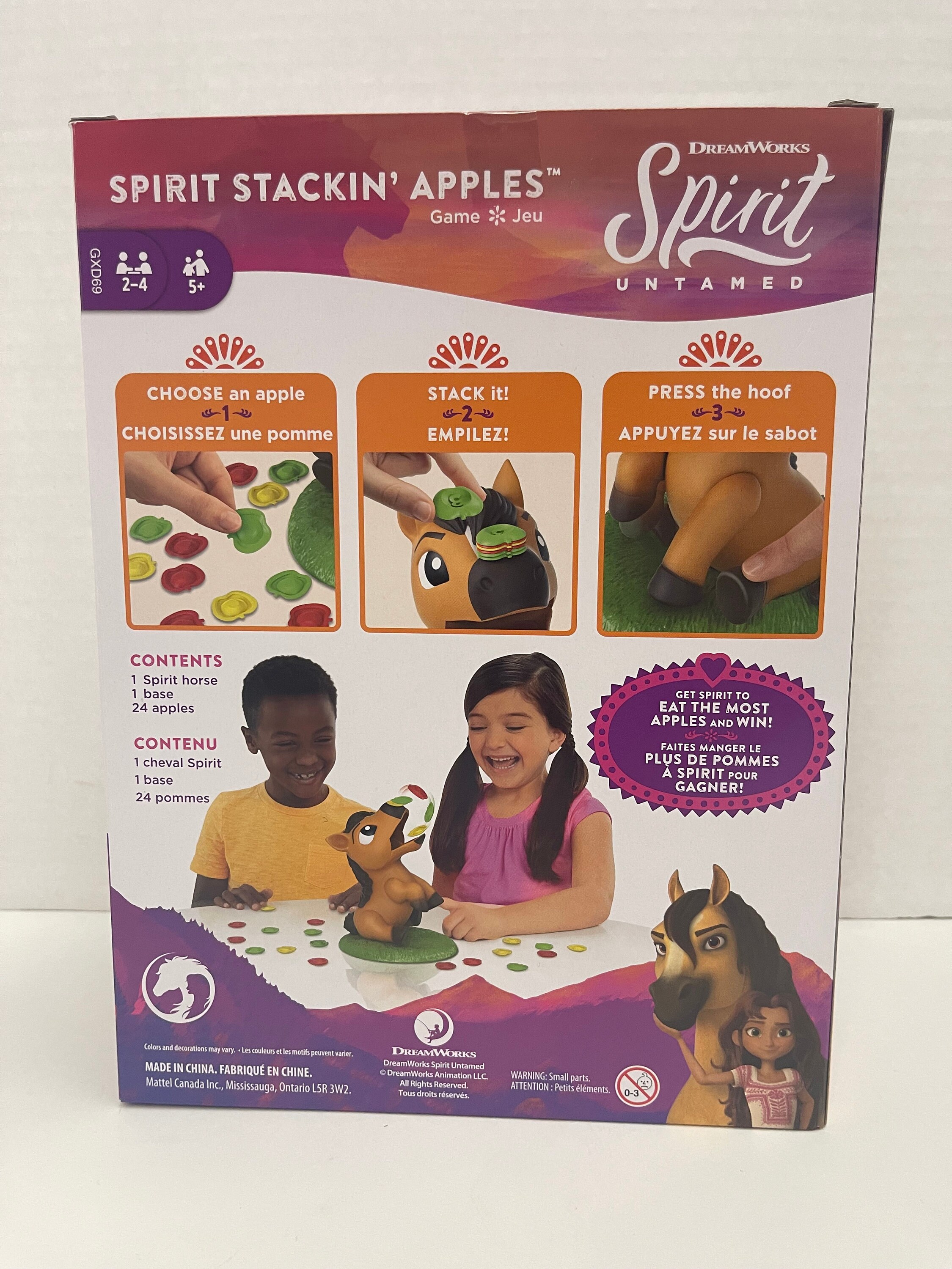 Spirit Untamed Stackin Apples Game - Etsy