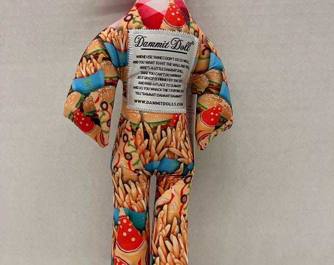 Fast Food Pizza Damnit Doll - Etsy