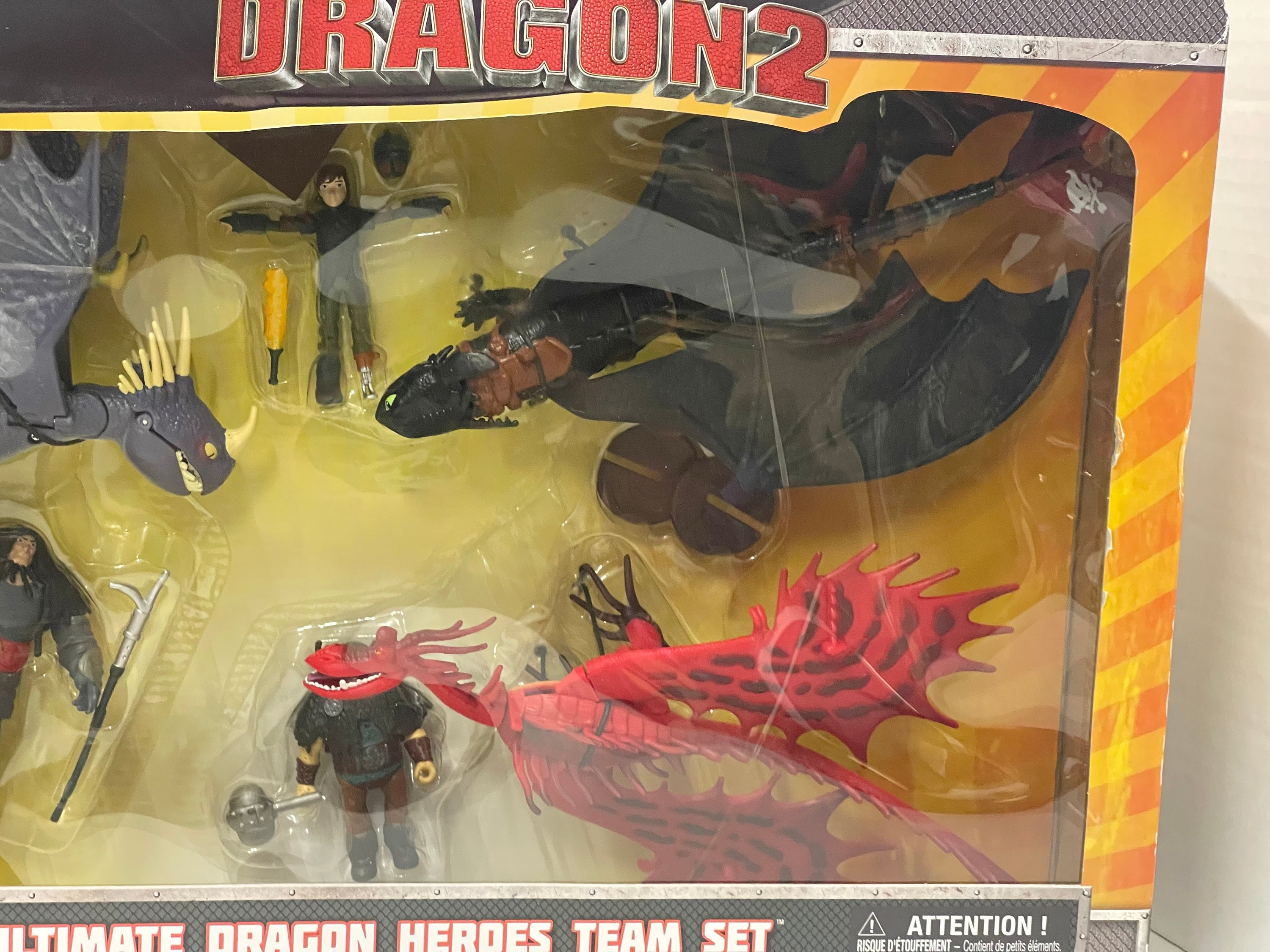 How to Train Your Dragon Ultimate Dragon Heroes Team Set Mint in Sealed ...
