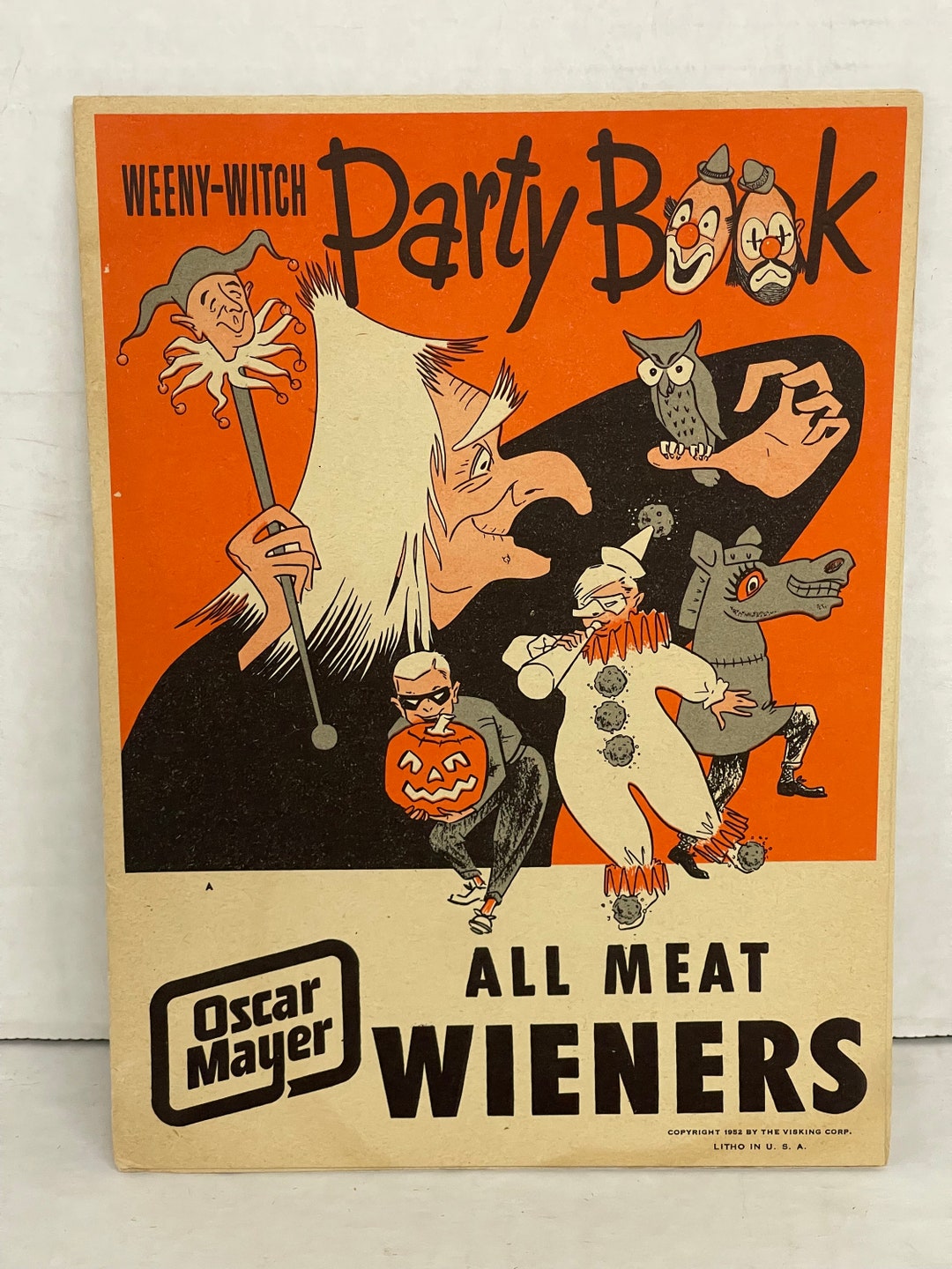 Oscar Meyer Halloween Recipe Pamphlet - Etsy