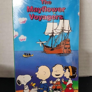 This is America Charlie Brown the Mayflower Voyagers VHS Factory Sealed ...