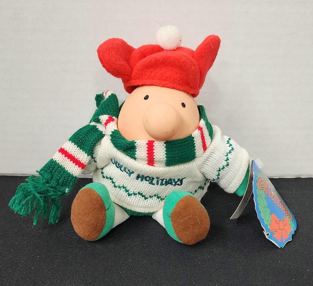 Vintage Ziggy Jolly Holidays Christmas Plush 6" - Etsy