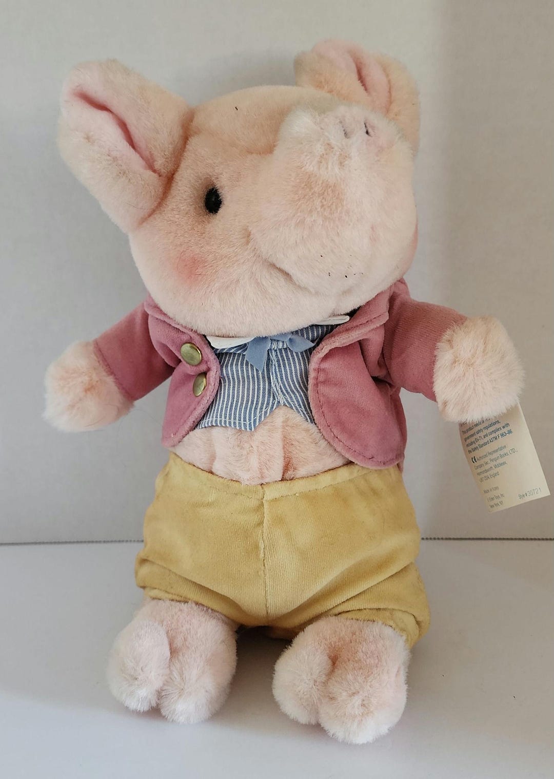 Peter Rabbit Beatrix Potter Pigling Bland 10" Plush by EDEN Frederick ...