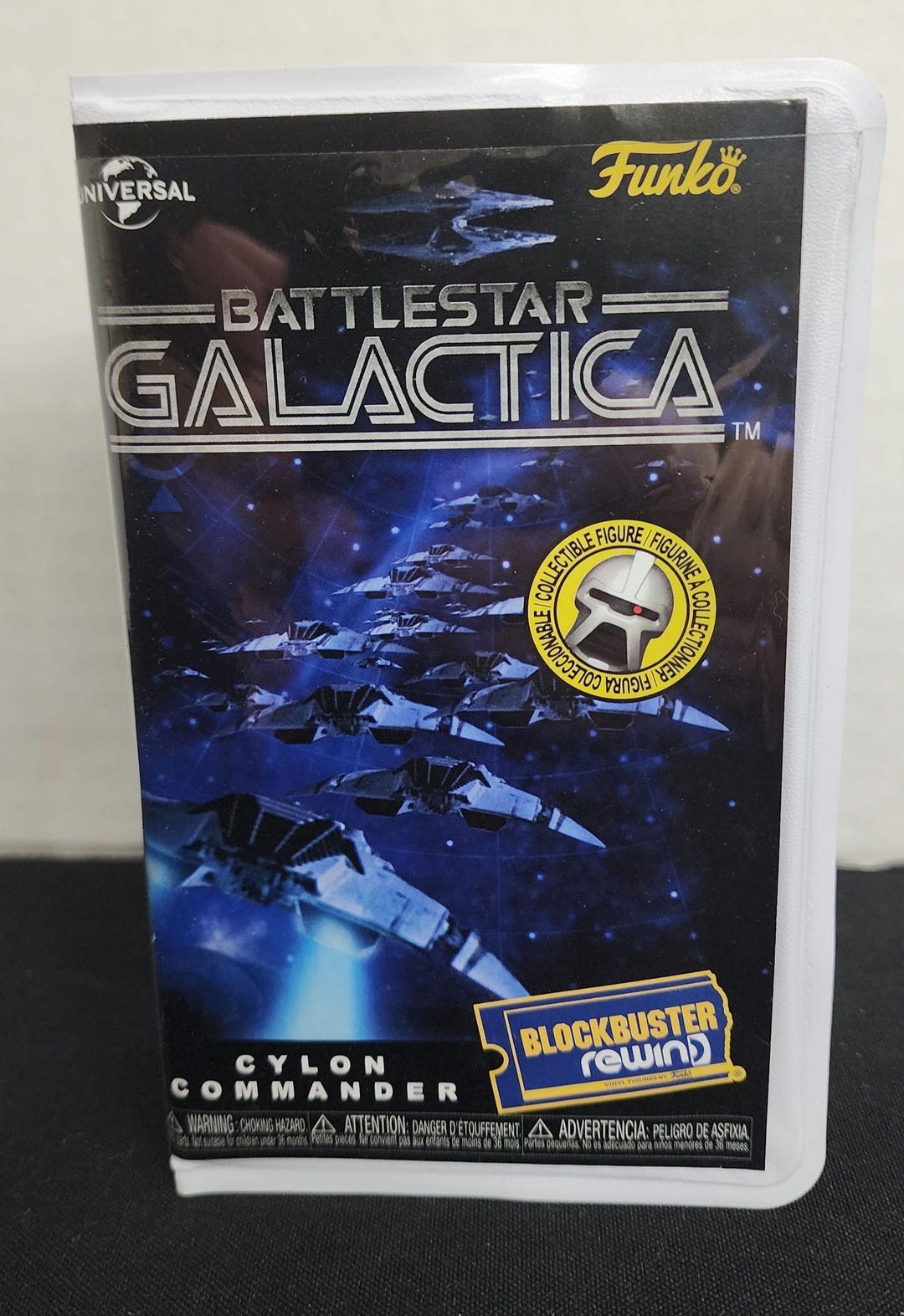 Battlestar Galactica Cylon Commander Funko Blockbuster Rewind Vinyl ...
