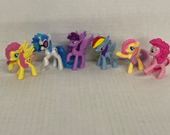 My Little Pony Mcdonald's Hidden Treasures Chest 6 Ponies Lot Hasbro ...